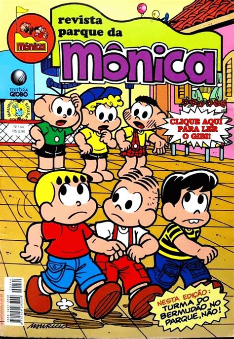 Revistinha Especial Do Parque Da M Nica N Editora Globo Capas