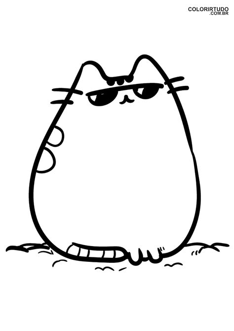 Gato Para Colorir 60 Modelos Fofos Para Imprimir E Colorir Siga As