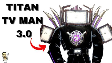 C Mo Dibujar Al Nuevotitan Tv Man O Del Toilet Parte Skibidi