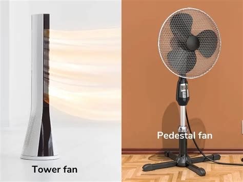 Tower Fan Vs Pedestal Standing Fan 9 Differences