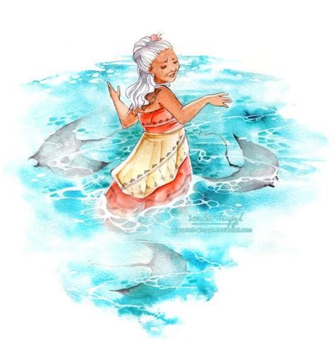 Tala Moana By Scarlett On Deviantart Disney Pixar Disney Moana