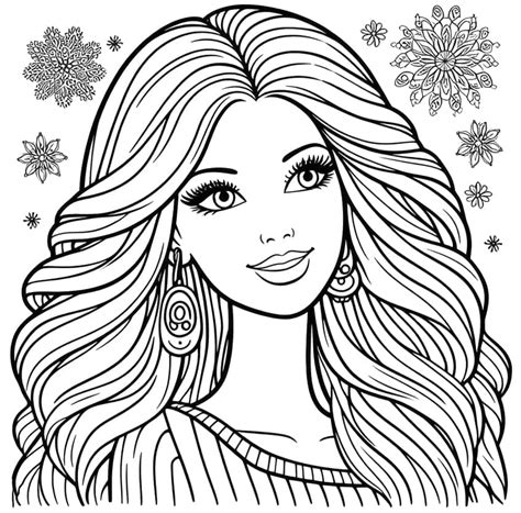 Barbie Coloring Pages 45 Cute Coloring Sheets