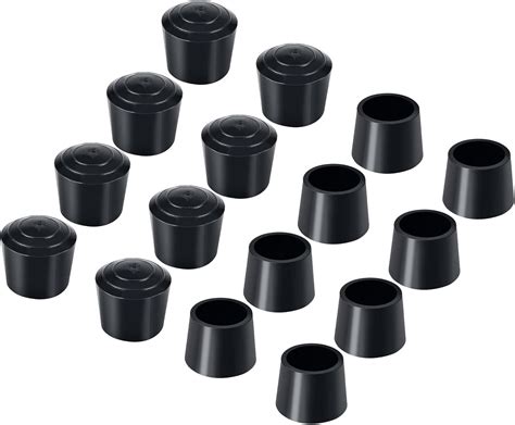 Stuhlbeinkappen 22mm Sopito 16 Stück Schutzkappen für Stuhlbeine