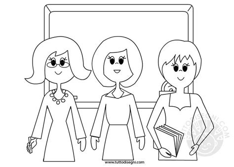 Insegnanti Disegno Da Colorare Tuttodisegni The Best Porn Website