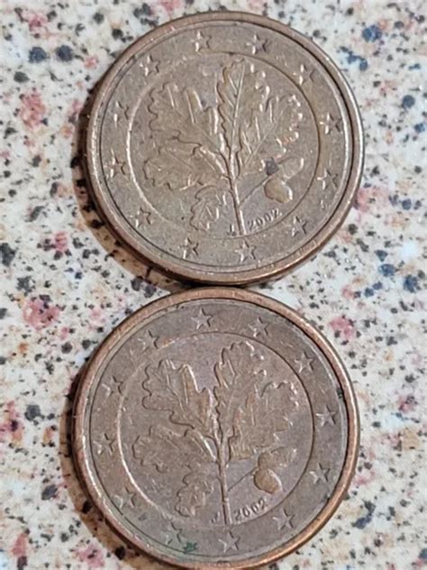 Pi Ce De Centime Euro Allemagne Lettre J Eur Picclick Fr
