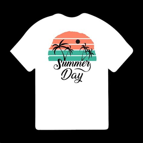 Camiseta de verano diseño paraíso de verano verano playa vacaciones