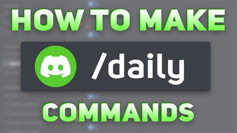 Coding A Daily Slash Command For Your Discord 2023 YouTube