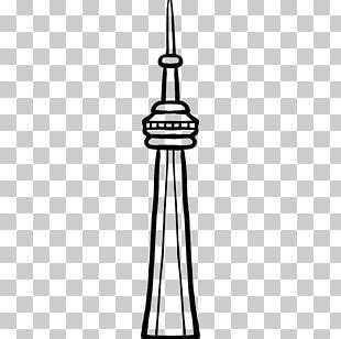 CN Tower Drawing Sketch PNG Clipart Black And White Canadian Club