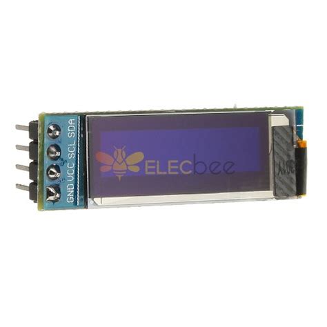 Pcs Geekcreit Inch X Iic I C Blue Oled Lcd Display Diy
