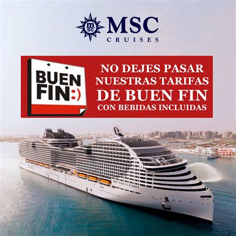 Buen Fin MSC Cruceros Bebidas Incluidas Pema Tours Tu Especialista