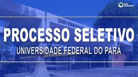 UFPA Abre Quatro Vagas Para Professor Substituto Em 2023