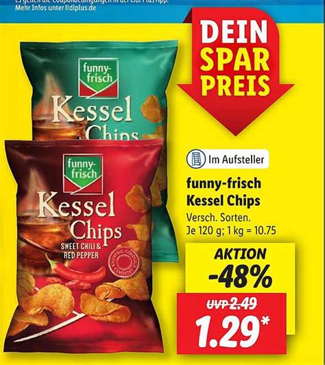 Funny Frisch Kessel Chips Angebot Bei Lidl Prospekte De