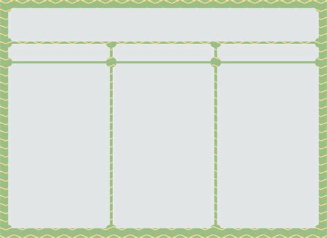 Free Printable 3 Column Chart With Lines