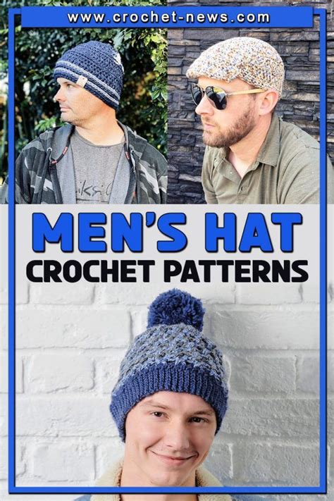 Crochet Men S Hat Patterns Crochet Mens Hat Pattern Mens Hat Pattern