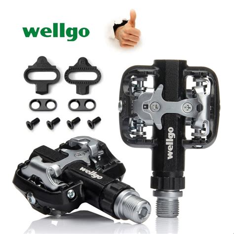 Wellgo Pedales Autoblocantes Wm001 Para Bicicleta De Carretera Pedales