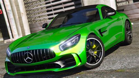 Mercedes Benz AMG GT R 2017 Add On Replace Template GTA 5 Mod