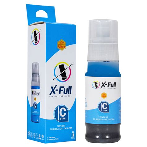 Tinta Ciano X Full Compatível GI13 para Canon G510 G610 Mundoware