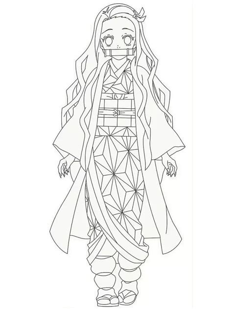 Anime Girl Malvorlage