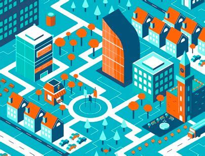60 Incredible Isometric Illustration Examples That Praise This Style