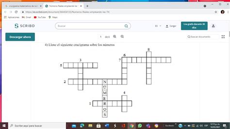 Necesito Ayuda Para Resolver Este Crucigrama No Entiendo Las Pistas