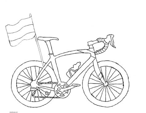 Dibujos De Bicis Para Colorear