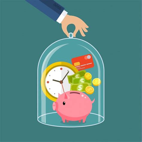 Concepto Para Ahorrar Tiempo Y Dinero Negocios Confiables Y Servicios
