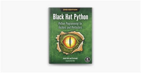 ‎black hat python 2nd edition by justin seitz and tim arnold on apple books