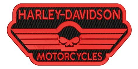 Harley Davidson Motorcycles Escudo Rojo Parche Bordado Cuotas sin interés
