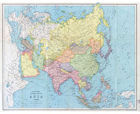 Old Maps Of Asia Collection Of Old Maps Of Asia From Different Eras