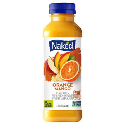 Naked Juice Orange Mango Smoothie 100 Flavored Juice Blend Drink 15 2
