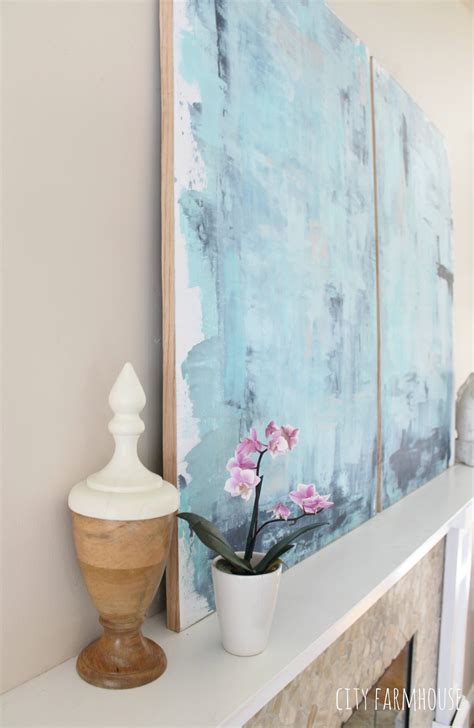 Diy Abstract Art Tutorial Do It Yourself