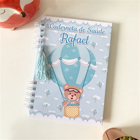 Caderneta de Saúde Ursinho Príncipe Realeza 1 Ilustra Mimo