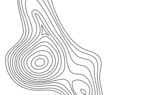 World Contour Map With Elevation Lines Elegant Digital Topographic