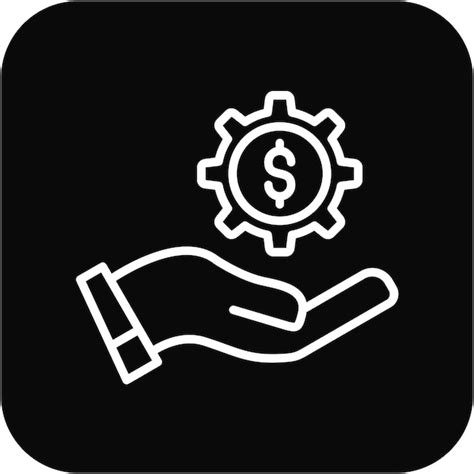 El Icono Del Vector De Gesti N De Costes Se Puede Utilizar Para El