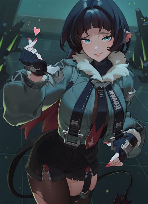 Jane Doe Zenless Zone Zero Image By Naitari Zerochan Anime