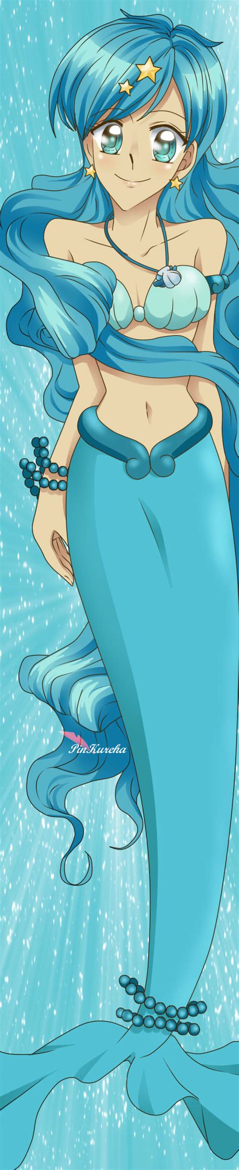 Luana Morado Houshou Hanon Mermaid Melody Pichi Pichi Pitch Absurdres Highres Long Image