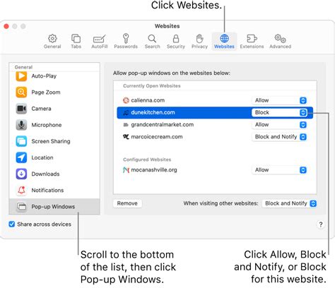 How To Disable Pop Up Blocker On Safari Apple Community