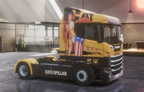 Scania S Skin Cat Captain America Truckers Of Europe Skin Skins