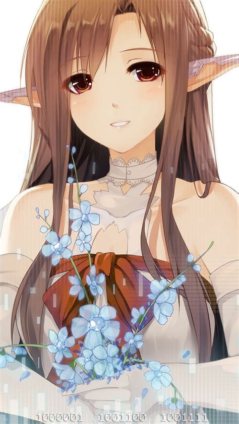 Brown Haired Female Anime Character Illustration Hd Wallpaper