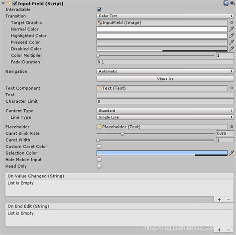 ugui源码分析：inputfield文本输入框组件 inputfield源码 csdn博客