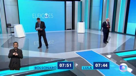 Vídeo Debate na Globo Bolsonaro e Lula debatem sobre o PT Eleições