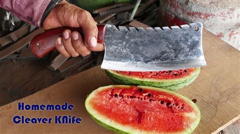MAKING A MEAT CLEAVER WITH LIMIT TOOLS CLEAVER FOR YOUR QUARANTINE