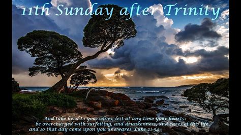 Th Sunday After Trinity Youtube