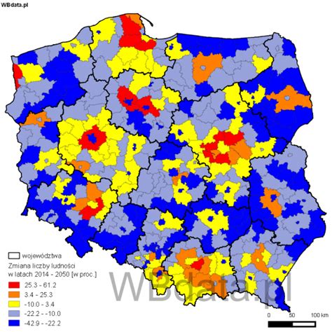 Liczba I Rozmieszczenie Ludno Ci Polski Geografia Pl