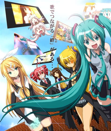 Vocaloid Hatsune Miku And Kagamine Rin Utauloid Kasane Teto