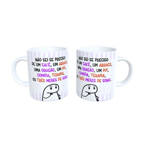 CANECA PERSONALIZADA Flork Frases Engraçadas 13 nome loja