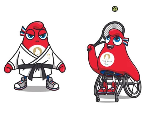 Les Phryges Les 2 Mascottes Officielles De Paris 2024