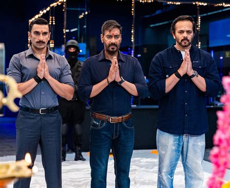 Singham Again Goes To Sets Cinejosh