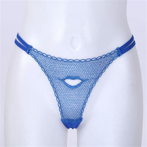 Women S Hollow Out Micro Bikini Set Swimsuit Extreme G String Thong