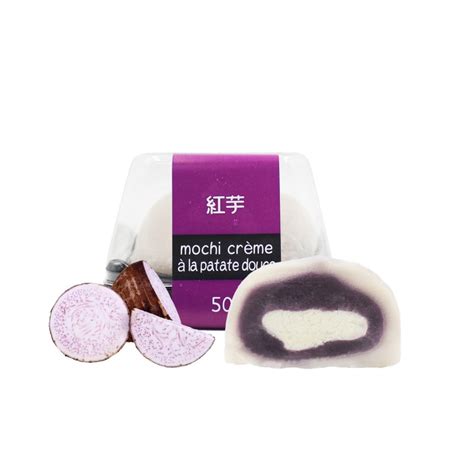 Daifuku mochi crème à la patate douce 50g JP 32